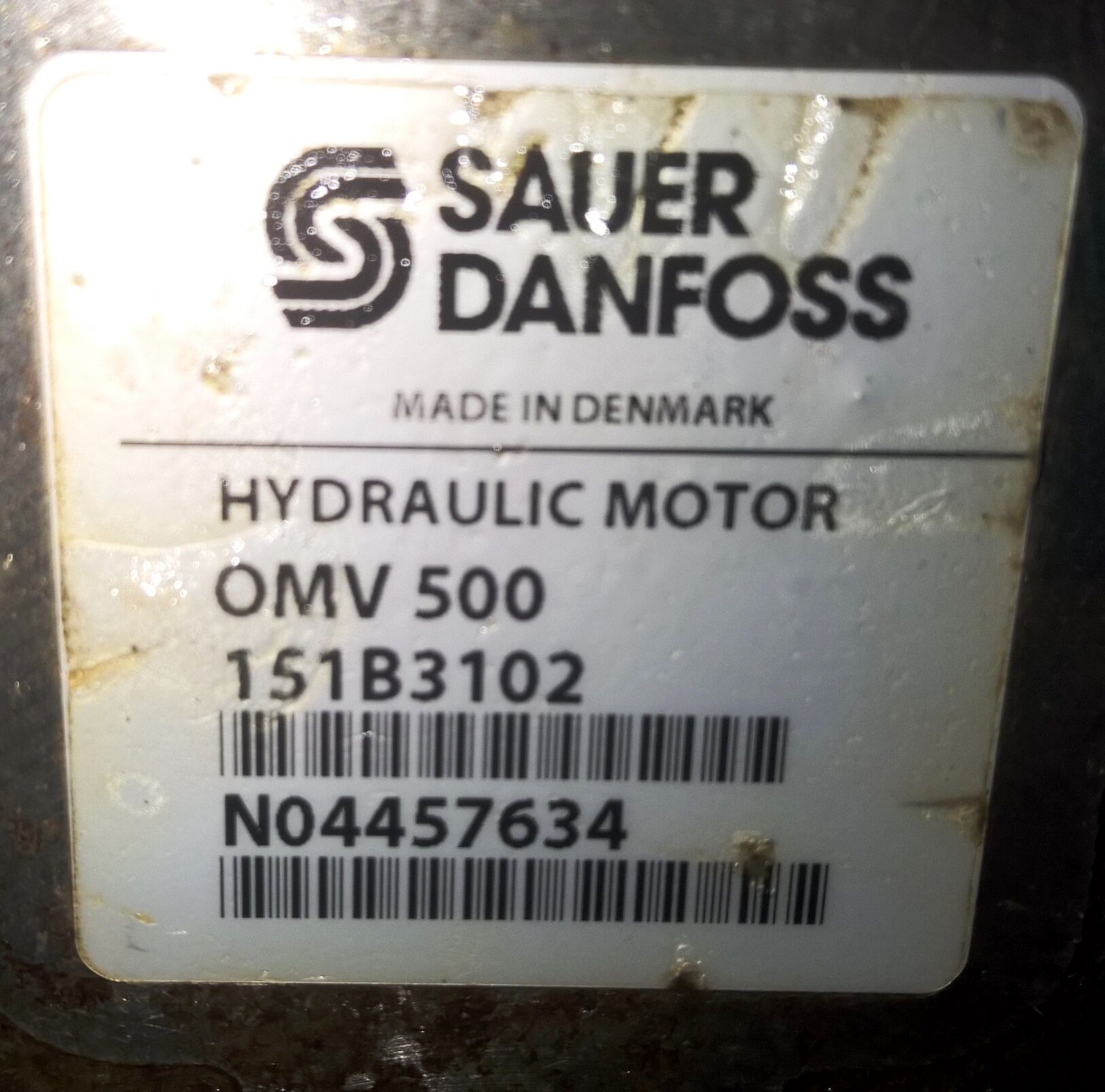 Гидромотор OMV 500 151B3102 Вал 50 мм, Шпонка Turolla Danfoss Power Solutions, цена в Чехове от ...