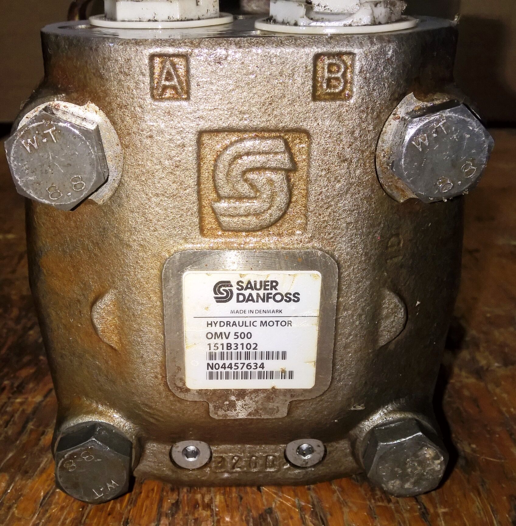 Гидромотор OMV 500 151B3102 Вал 50 мм, Шпонка Turolla Danfoss Power Solutions, цена в Чехове от ...